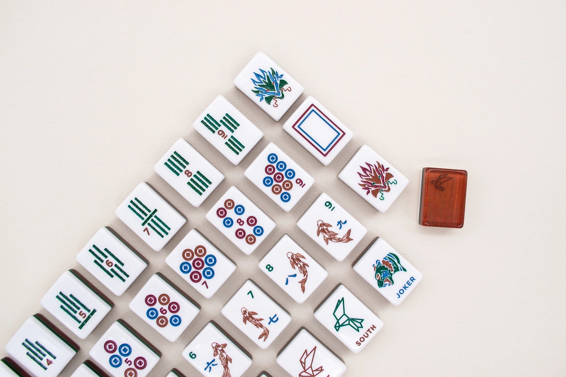 Origami Mahjong Tile set – Let's Go Mahjong